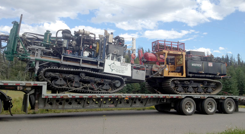 Track Mount Rigs :: Westech Drilling Corp
